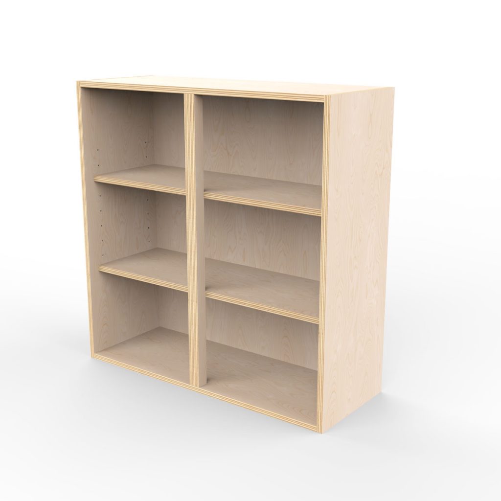 800mm Tall Wall - Natural - Kudu Kitchens