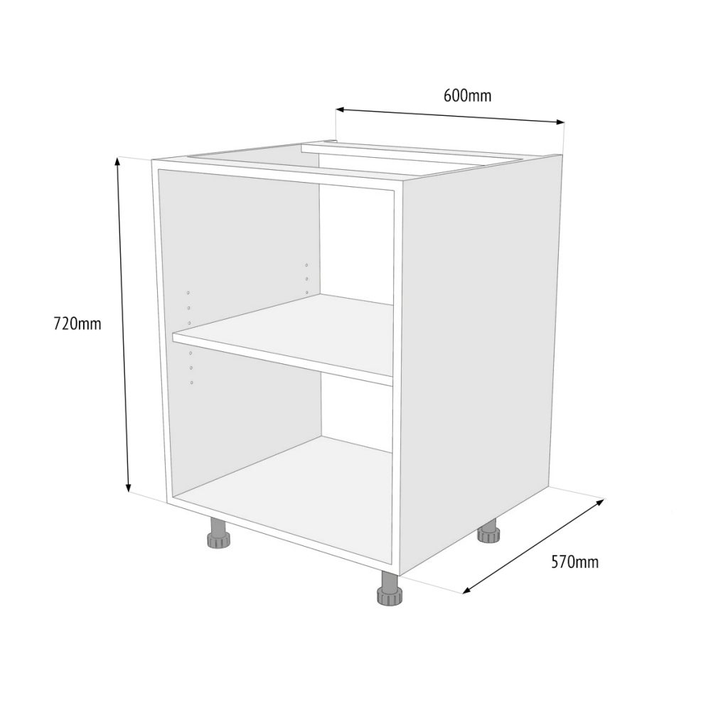 600mm Highline - Oak - Kudu Kitchens